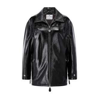 Courr&egrave;ges Oversized Vinyl-Jacke