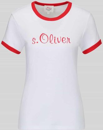 s.Oliver Red Label Regular Fit T-Shirt aus reiner Baumwolle - s.Oliver x Heidi Klum