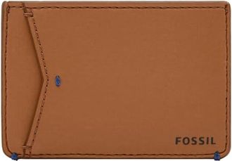 Fossil Fossil Portemonnaie pour homme Joshua, Vegan Cactus portecarte Tan 10.2cm L x 0.3cm W x 7.3cm H ML4461231