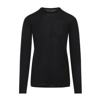 Rick Owens Schwarze Wolljacke Aw25 - - Knitwear - Herren - Schwarzk - S