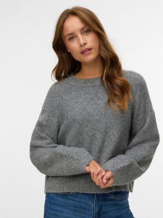 Vero Moda Strickpullover VMBANG LS O-NECK PULLOVER BOO