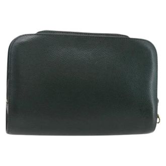 Louis Vuitton Pochette en cuir Pre-owned - Femme - Pre-owned - Vert - Taille: ONE Size