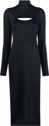 AMBUSH Ambush, Femme, Robes, Noir, Taille: 38 FR Cut Out Dress