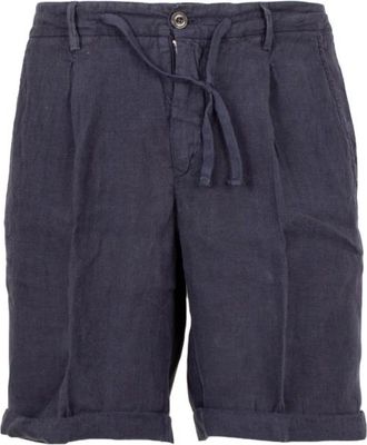 40weft 40Weft, Homme, Shorts, Bleu, Taille: L Sergentbe Bermuda Chino