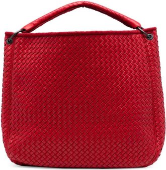 Bottega Veneta sac porté épaule Intrecciato (2010) - Rouge