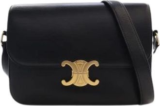 Celine Pre-owned Triomphe Bag - Femme - Pre-owned - Noir - Taille: ONE Size