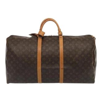 Louis Vuitton unisex, Pre-owned, Brun, Taille: ONE Size Sac Week-End en Toile Pre-owned