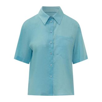 Sundek Damen, Blusen & Hemden, Blau, SGr&ouml;&szlig;e