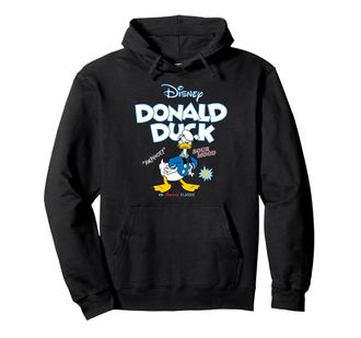 Disney Donald Duck Comic Pullover Hoodie
