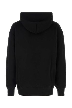 Valentino Garavani Mens Black Cotton Sweatshirt Nero Exterior: Felpe Sweater