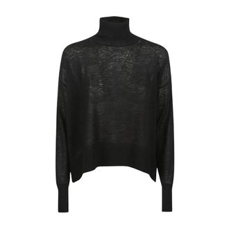 C.T. Plage Rollkragenpullover - - Knitwear - Damen - Schwarzk - M