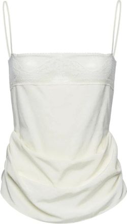 Magda Butrym Femme, Tops, Beige, Taille: 38 FR Hauts
