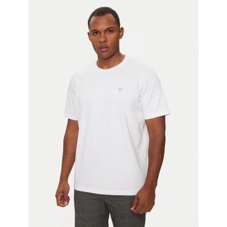 Guess T-Shirt M4YI0A KCCM1 Wei&szlig; Regular Fit