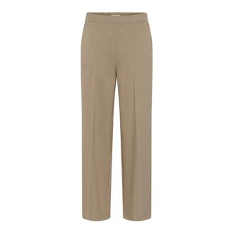 Soaked In Luxury Hose - - Trousers - Damen - Beige - 2XL