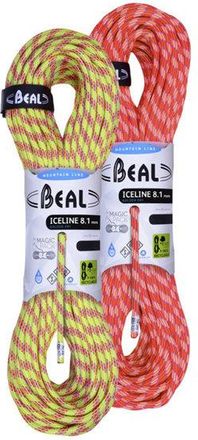 Beal Ice Line Unicore Golden Dry 8,1 mm Pack - Halbseil