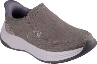 Skechers Herren DECKLAN Gulliver Sneaker, Taupe, 42.5 EU