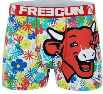 Freegun Boxer Homme Microfibre La Vache Qui rit (XXL, Flowers 2)