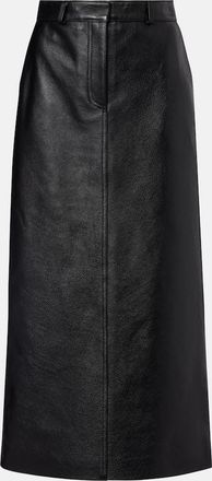 Toteme Midirock aus Leder