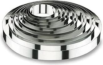 Lacor 68524 Kuchen/Ausstechformer, rund 24 x 4,5 cm