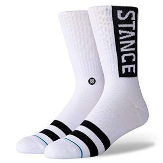 Stance M556D17OGG Mens OG Socks, White - XL (13-16)
