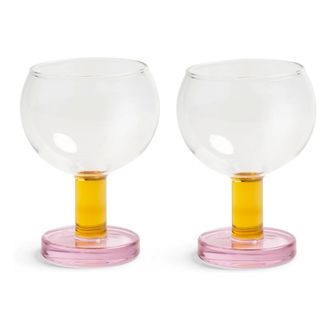 &Klevering Verres Cantine - Set de 2 &Klevering