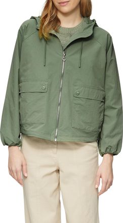 s.Oliver Leichte Outdoor-Jacke im Relaxed Fit mit Fledermaus&auml;rmeln und Kapuze