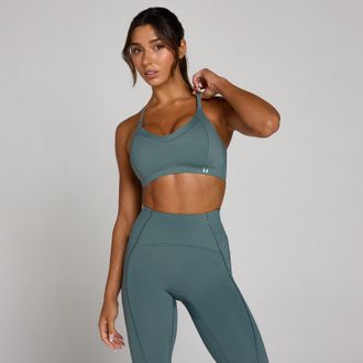 MyProtein MP Damen Tempo Ultra Racerback Sport-BH - Future Blue - XXL