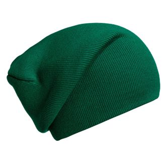 DonDon M&uuml;tze Herren M&uuml;tze Damen Winterm&uuml;tze Slouch Beanie - Gr&uuml;n