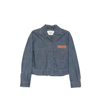 Fendi Logo-patch Patch-pocket Jacket