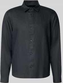 GAP Regular Fit Leinenhemd mit Kentkragen
