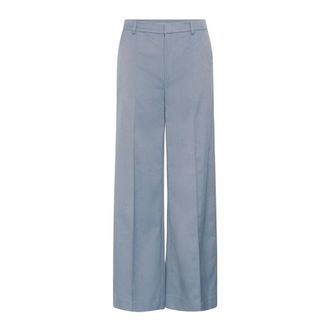Gestuz Femme, Pantalons, Bleu, Taille: 44 FR Wide Pantalons