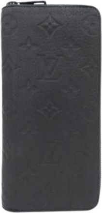 Louis Vuitton Portefeuille Long Pre-owned (bi-pli) - Homme - Pre-owned - Noir - Taille: ONE Size