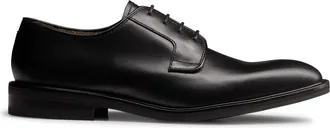 CHARLES TYRWHITT Derby-Schuhe aus Leder mit Gummisohle - Schwarz