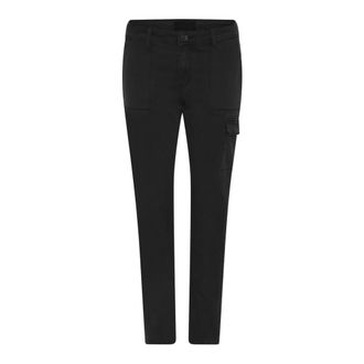 C.Ro Schwarze Cargo Hose - - Trousers - Damen - Schwarzk - XS