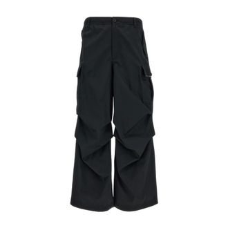 Marni Wasserabweisende Cargo-Hose aus Taft - - Trousers - Herren - Schwarzk - M