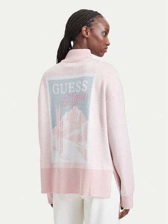 Guess Pullover V6BR12 Z1673 Hellrosa Regular Fit