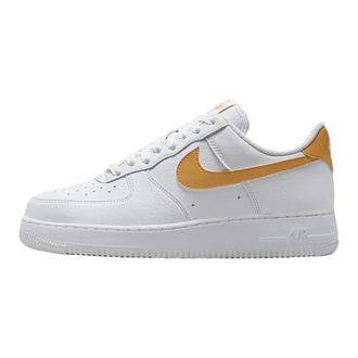 Nike Chaussures Wmns Air Force 1 07 Next Nature Code DC9486-114 Blanc Femme, Blanc or, 36.5 EU