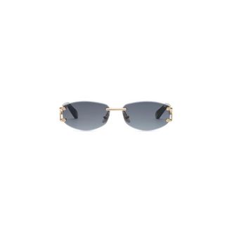 Philipp Plein Homme, Accessoires, Noir, Taille: ONE Size Sleek Lunettes de soleil