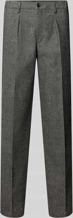 Profuomo Hose mit B&uuml;gelfalten und Ges&auml;&szlig;taschen