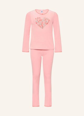 Petit Bateau Petit Bateau Schlafanzug Aus Nicki rosa