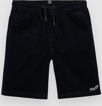 Volcom Outer Spaced Ew Cord Kids Shorts black