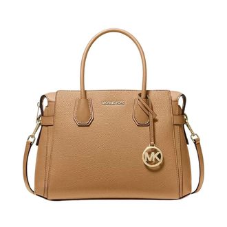 Michael Kors Greenwich Small Signature Logo Crossbody Bag - - Bags - Damen - Beige - ONE SIZE
