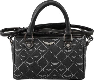 Zadig&Voltaire Femme, Sacs, Noir, Taille: ONE Size XS Sunny Vibe Monogram