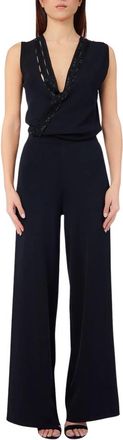 Liu Jo Ecs Tuta Maglia Baguette - Femme - Combinaisons et Ensembles - Noir - Taille: 40 FR