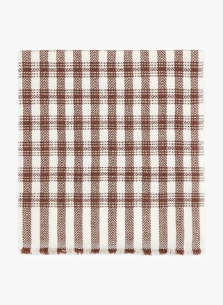 Saison 1865 Echarpe &agrave; carreaux