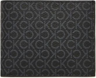 Calvin Klein Homme, Accessoires, Noir, Taille: ONE Size Must Mono Billfold Wallet