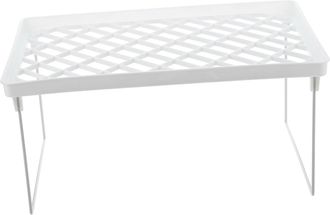 PartyKindom Multifunktionaler Kosmetik Organizer Metall Aufbewahrungsregal für Badezimmer Schlafzimmer Theke Stabiler Aufbewahrungsständer für Make up und Kleine 