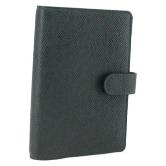 Louis Vuitton Accessoire en cuir Pre-owned - Femme - Pre-owned - Vert - Taille: ONE Size