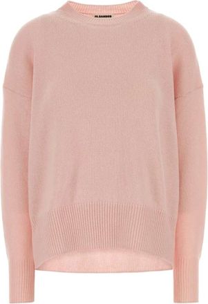 Jil Sander Femme, Pulls, Rose, Taille: 38 FR Pull en cachemire oversize