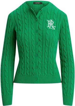 Lauren Ralph Lauren Damen Strickjacke aus Baumwolle